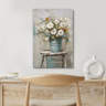 IDEA4WALL Vibrant Wildflower White Daisy Flower Modern French Country Floral Pictures Large ...